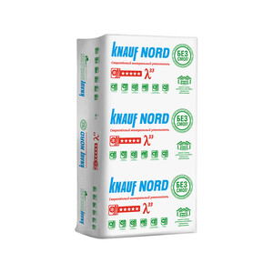 Утеплитель Knauf Nord 100х600х1250 мм 4,5 кв.м — купить в Санкт ...
