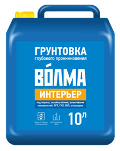Грунт Волма интерьер глубокого проникновения 10 л — купить в Санкт ...
