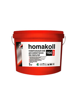 Клей для напольных покрытий Homakoll 164 Prof 5 кг — купить в Москве ...
