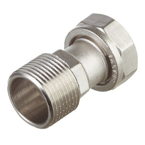 Полусгон Valtec 3/4 ВР(г) х 3/4 НР(ш) с накидной гайкой латунный (VTr.613.N.0505) — купить в ...