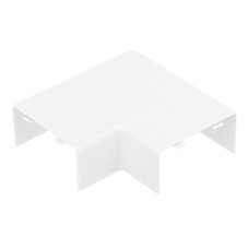 Угол плоский для кабель-канала DKC 100х60 мм белый (01745) — купить в ...