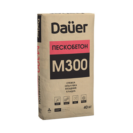 Смесь цементно-песчаная (ЦПС) М200 Dauer 50 кг — купить в Санкт ...
