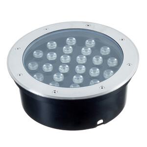 Светильник светодиодный тротуарный встраиваемый Feron металлик 6400К 24 ...