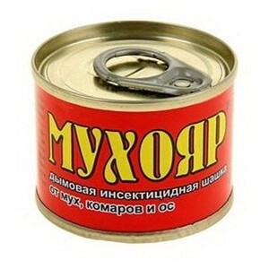 Средство для защиты от насекомых дымовая шашка Ваше хозяйство Мухояр 50 ...