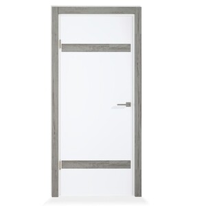 Дверное полотно Дера Нордика 192 эмаль белая РС 700х2000 мм — купить в ...