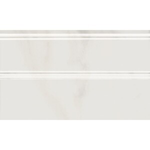 Плитка плинтус Kerama Marazzi Гран Пале белый 250х150х15 мм — купить в ...