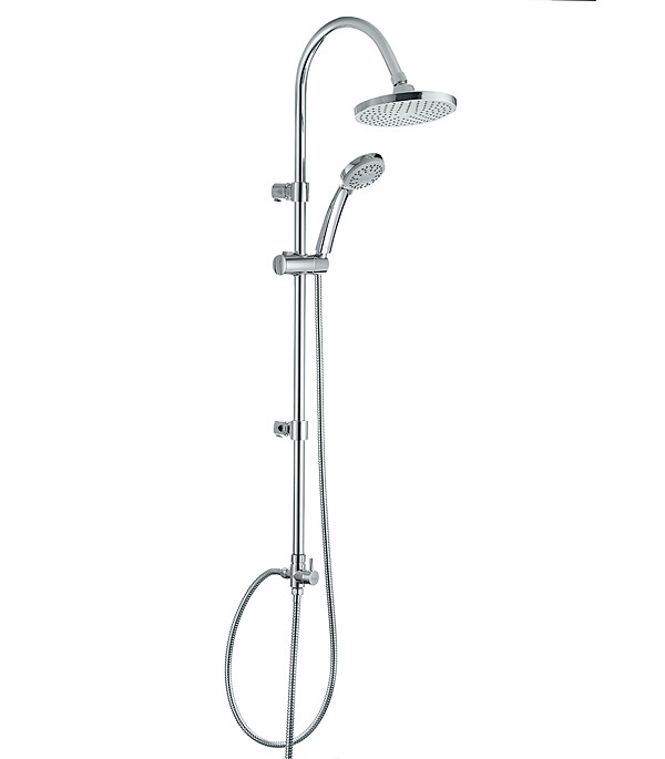 Душевая система с верхним душем ESKO ST1250 со стойкой 1000мм и ручной лейкой D75мм 3F — купить ...