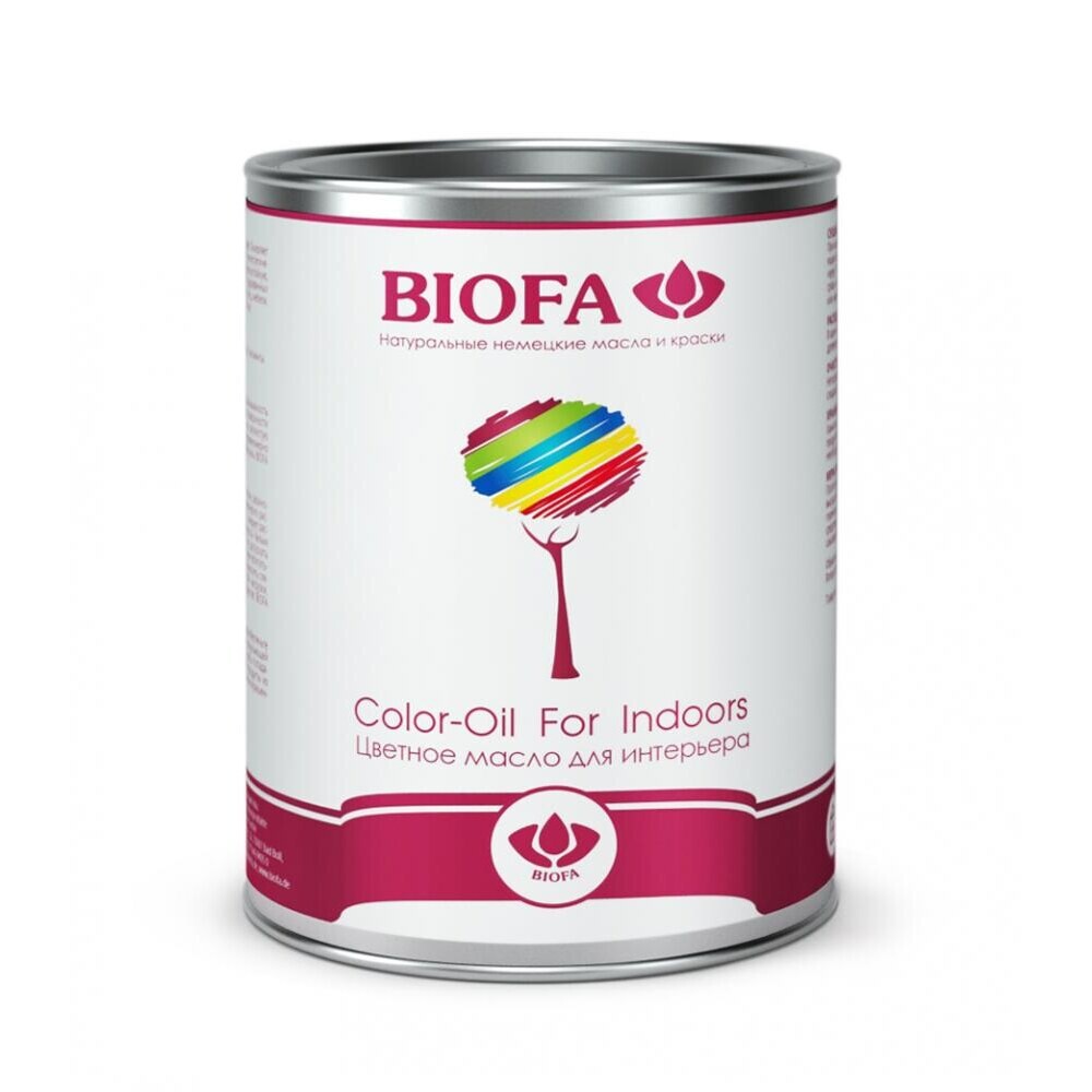 Масло для интерьера Biofa Color-oil 8535 стальное 0,125 л — купить в Москве: цены ...