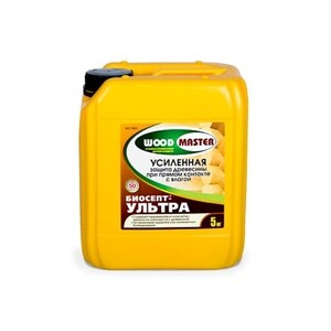 Антисептик Woodmaster биосепт ультра 5 л — купить в Санкт-Петербурге ...