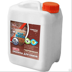 Пропитка гидрофобная Farbitex Профи Aqua Block для камня 5 кг — купить ...