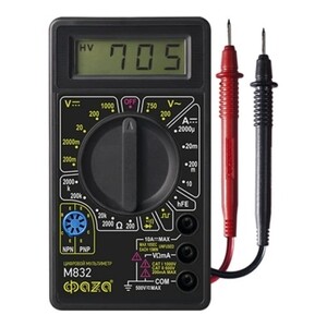 ФАЗА Мультиметр M832 — купить в Санкт-Петербурге: цена за штуку ...