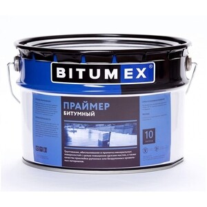 Праймер битумный Bitumex ТУ 10 л — купить в Санкт-Петербурге: цена за ...