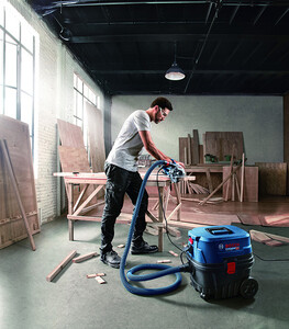 Строительный пылесос электрический Bosch GAS 12-25 PL (060197C100 ...