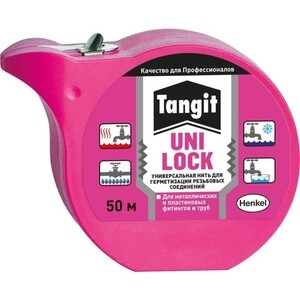 Нить для герметизации резьбы Tangit Uni-lock полиамид 50 м — купить в ...
