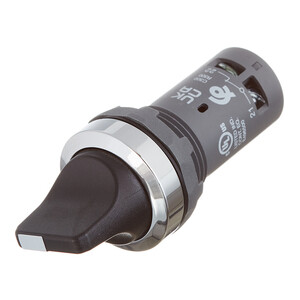 Переключатель 90 градусов ABB C2SS2-30B-11 220 В 1NO+1NC 2P с фиксацией черный (1SFA619201R3076 ...