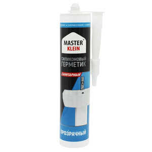 Герметик силиконовый Master Klein санитарный прозрачный 280 мл — купить ...