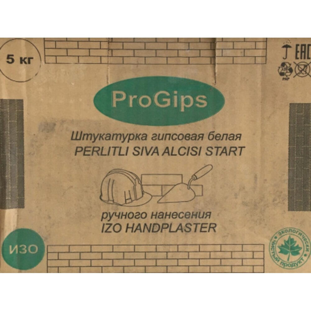 Штукатурка гипсовая PROgips 5 кг — купить в Санкт-Петербурге: цены ...