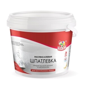 Шпатлевка масляно-клеевая Olecolor 9 кг — купить в Санкт-Петербурге ...
