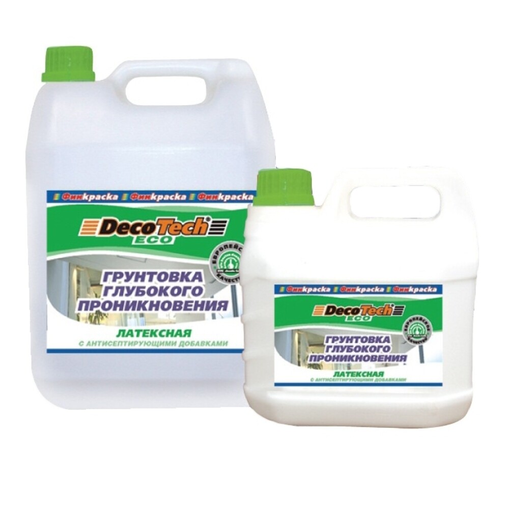 Грунтовка глубокого проникновения DecoTech Eco 3 кг — купить в Санкт-Петербурге: цены ...