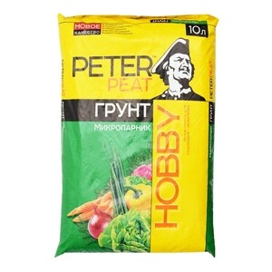 Грунт Микропарник, Peter Peat Hobby 10 л — купить в Санкт-Петербурге ...