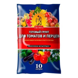 Грунт для томатов и перцев Сам себе агроном 10 л 5,240 — купить в Санкт ...