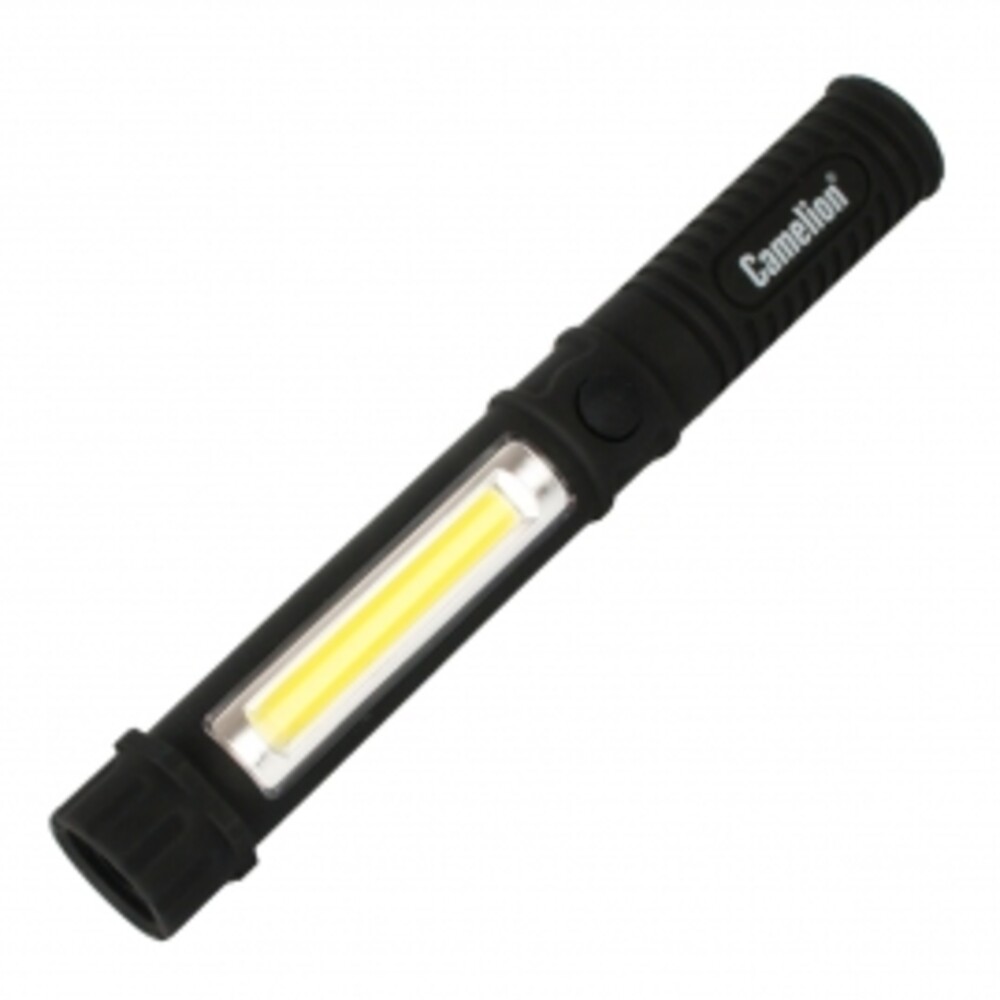 Фонарь светодиодный Camelion LED51521 автоматический 3хR03 черный COB ...