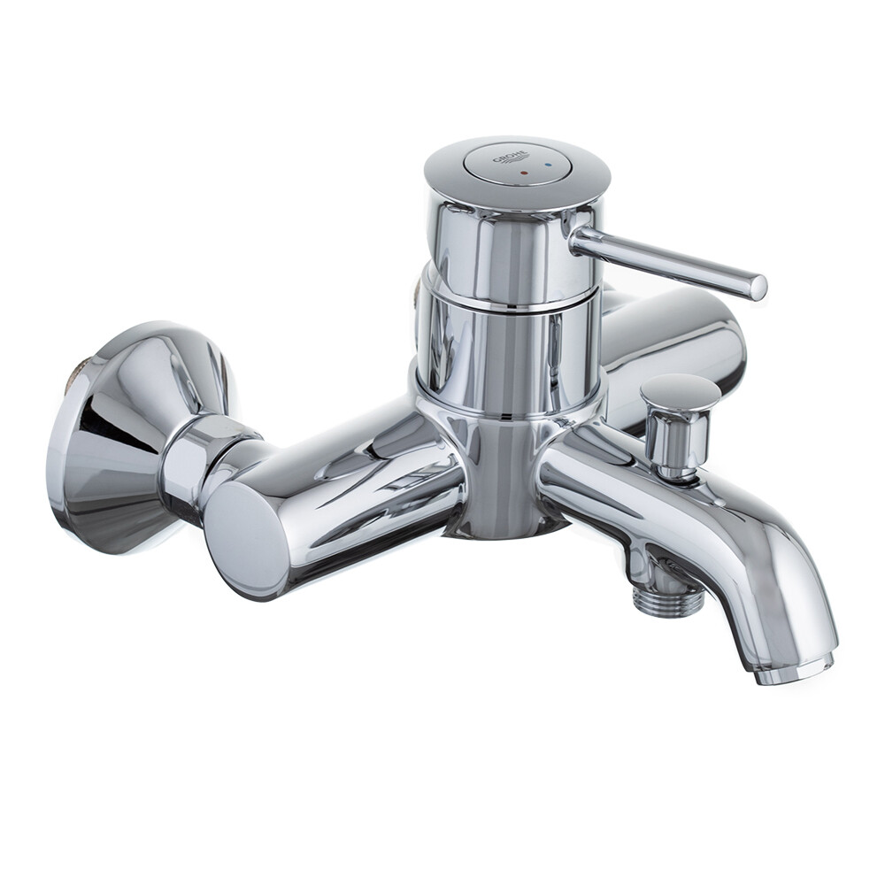Смеситель для ванны и душа GROHE BauClassic 32865000 с коротким изливом ...