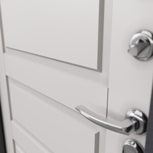 Дверь входная с терморазрывом Mastino Титан левая букле графит - эмаль ...