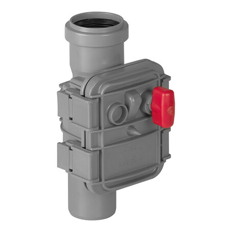 Клапан обратный Valfex d110 мм пластиковый для наружной канализации — купить в Санкт-Петербурге ...