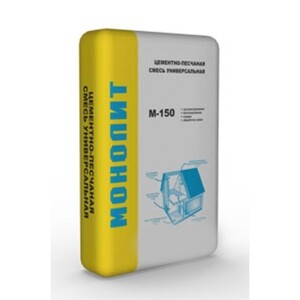 Цементно-песчаная смесь (ЦПС) Монолит М-150 50 кг — купить в Санкт ...