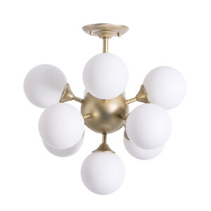 Люстра потолочная Arte Lamp Fobos E14 540 Вт 21 кв.м (A2704PL-9SG ...