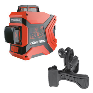 Уровень лазерный Condtrol EFX360-2 (1-5-221) с держателем Krab Condtrol ...