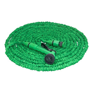 Шланг поливочный 1/2-3/4 30 м двухслойный MasterProf растягивающийся с коннектором и ...