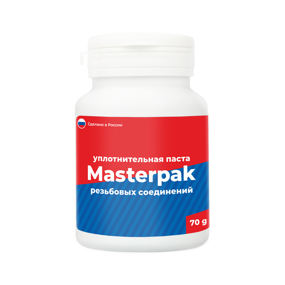 Паста для резьбовых соединений Masterpak 70 г — купить в Санкт-Петербурге: цены, характеристики ...