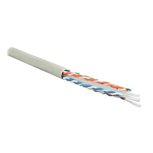 Интернет-кабель (витая пара) U/UTP 4PR CAT6 4х2х0,55 мм LSZH Hyperline ...