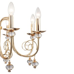 Люстра подвесная Escada Shine E14 320 Вт 20 кв.м (678/8PL Gold ...