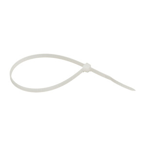 Стяжка кабельная EKF Basic 200х3,6 мм нейлоновая белая (100 шт.) (plc-c-3.6x200) — купить в ...