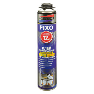 Клей для теплоизоляции профессиональный Polynor Fixo 850 мл — купить в ...