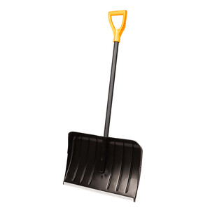 Лопата снеговая Павловская Заря Expert L полипропилен с металлическим ...
