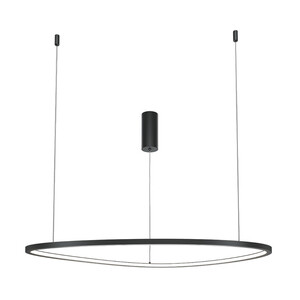 Светильник светодиодный подвесной Maytoni Glint 3000К 36 Вт 15 кв.м черный IP20 (MOD072PL-L36B3K ...