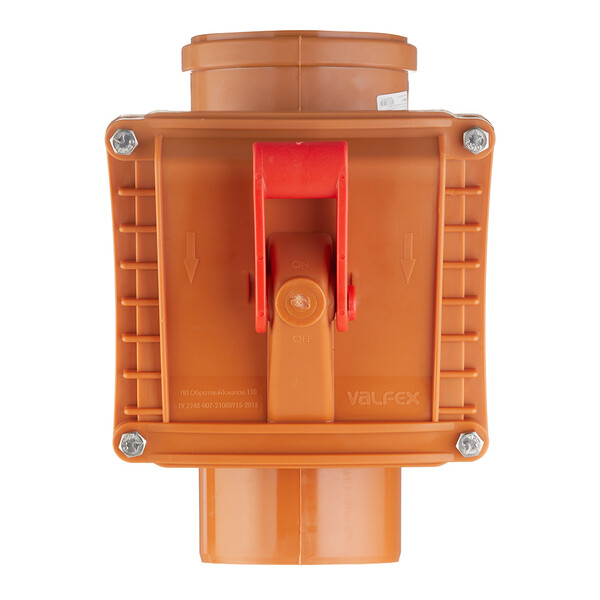 Клапан обратный Valfex d110 мм пластиковый для наружной канализации — купить в Санкт-Петербурге ...