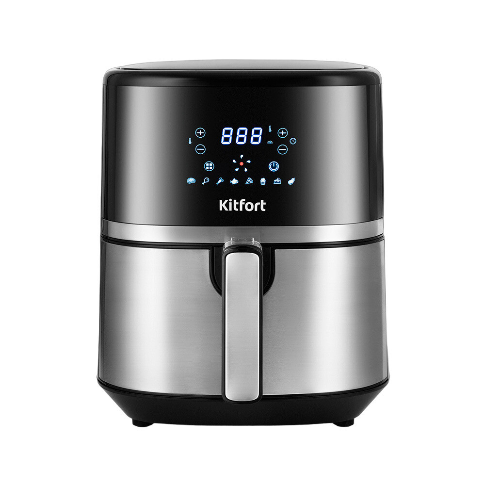 Аэрогриль Kitfort КТ-2221 серебристый — купить в Санкт-Петербурге: цены, характеристики, отзывы ...