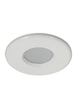 Светильник встраиваемый круглый белый 1х50W MR16 12В IP44 ...