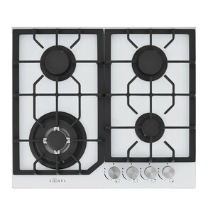 Варочная панель газовая Zugel ZGH601W 4 конфорки белая — купить в Санкт ...