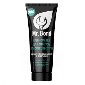 Смазка сантехническая Mr.Bond QS 900 250 г — купить в Санкт-Петербурге: цена за штуку ...