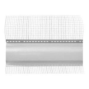 Профиль деформационный Profigips пластиковый с сеткой 100х100 мм 2,5 м Е-образный — купить в ...