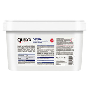 Клей для стеклообоев Quelyd Optima готовый 5 л — купить в Москве: цена за штуку, характеристики ...