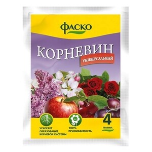 Стимулятор корнеобразования растений Фаско Корневин 4 г — купить в ...