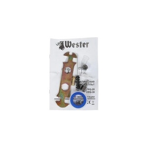 Краскопульт пневматический Wester FPG-30 LVLP 1/4 0,6 л (804-004 ...