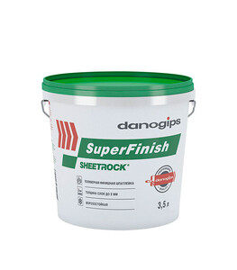 Шпаклевка Danogips (Sheetrock) универсальная 3.5 л — купить в Санкт-Петербурге: цены ...